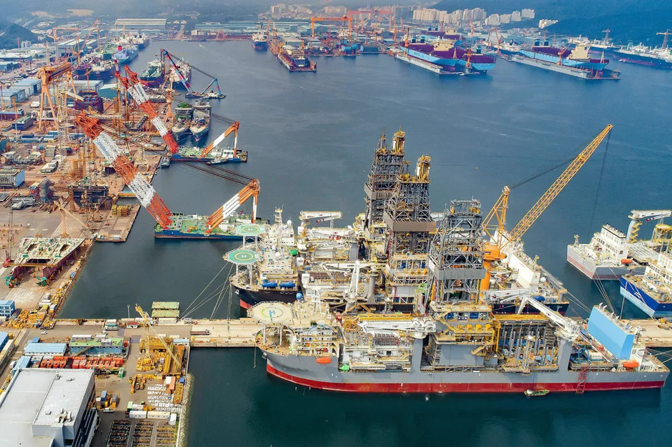 What will become of the last deepwater drilling rigs owned by shipyards ...