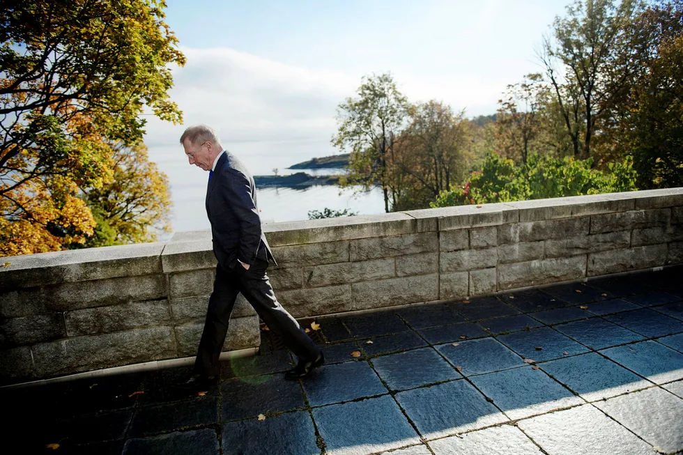 Det er noe dypt sørgelig over at Jens Ulltveit-Moe tvinges til å brenne av nye 40 millioner ...