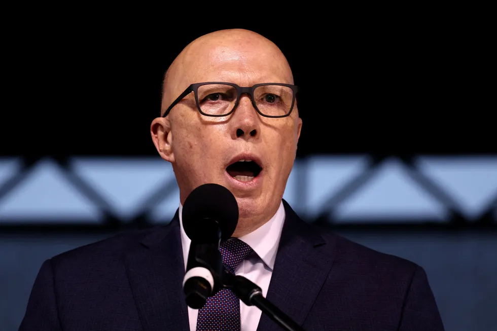 Australia's opposition leader threatens Equinor project zone in Trump ...