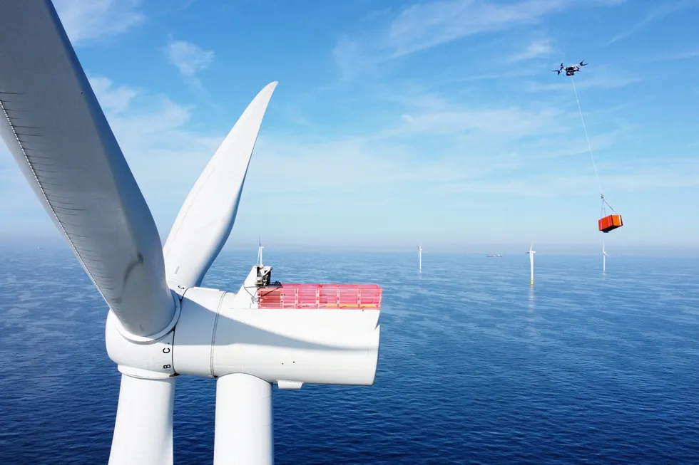Orsted launches 'world first heavy lift cargo drone operation' at ...