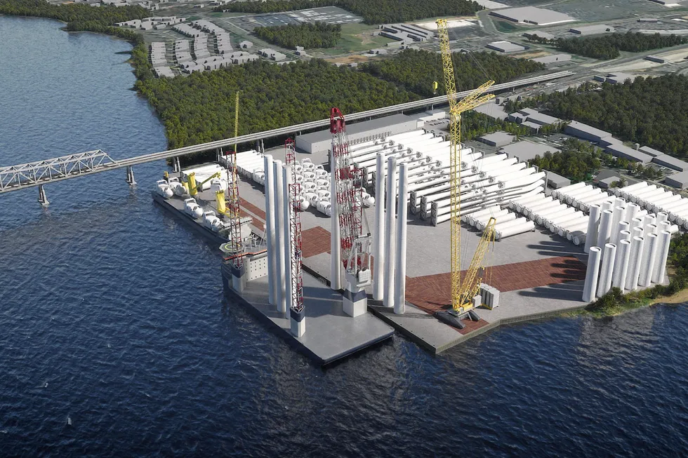 Largest US private offshore wind port advances with key New York City ...