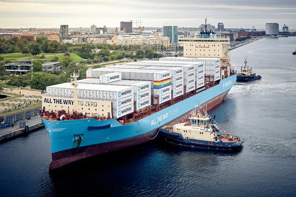 Shipping giant Maersk tipped to produce green hydrogen and methanol in ...