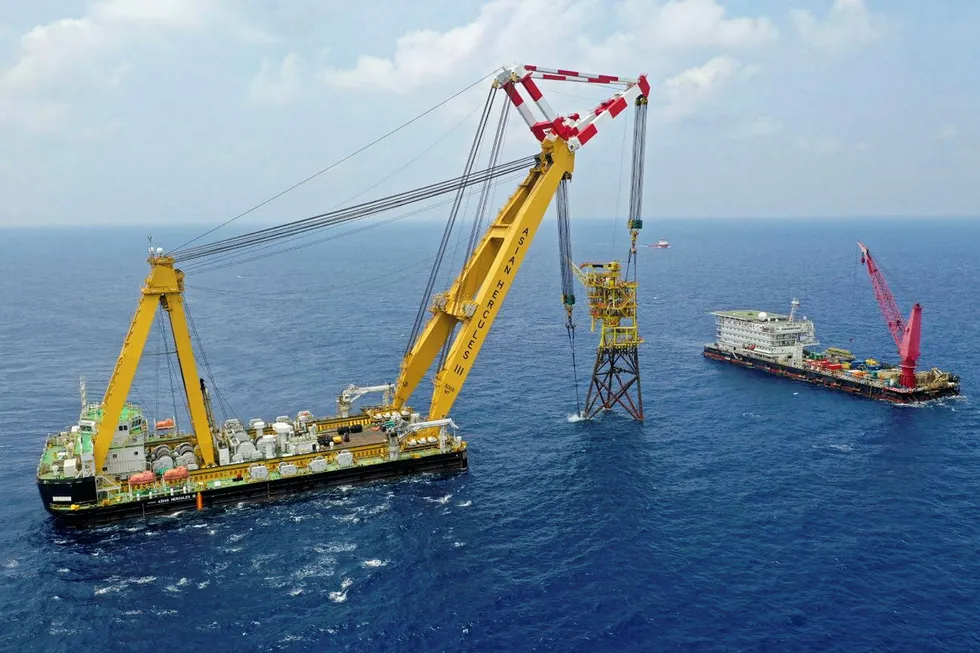 Vestigo nears first oil at Malaysia scheme as floater installed | Upstream