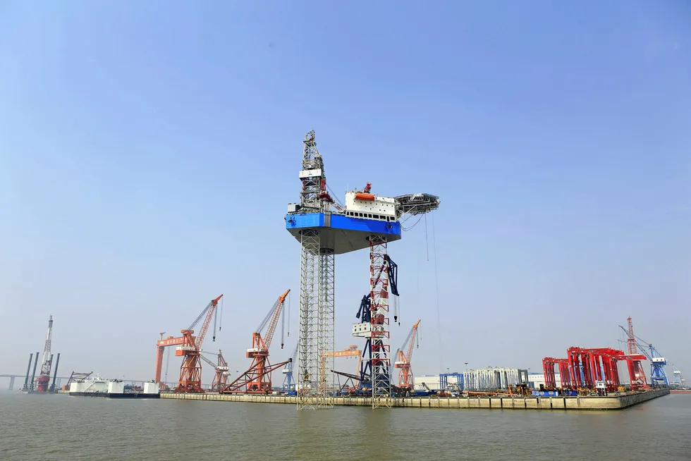 Qatar-bound rig nears sailaway from Chinese yard for North Field ...