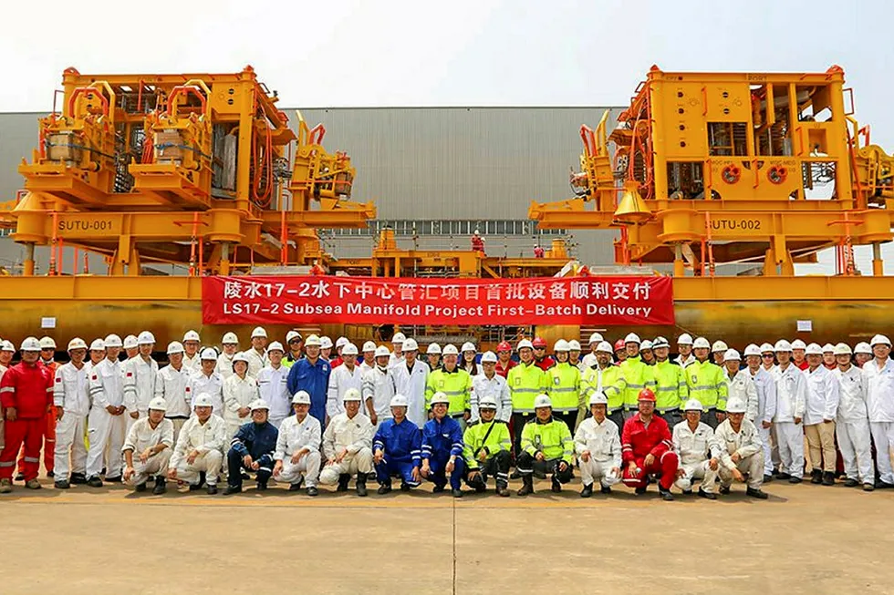 Aker completes subsea structures for South China Sea development | Upstream