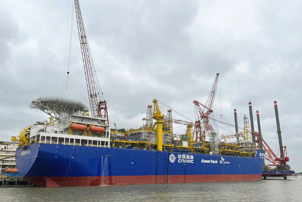 Chinese yard ready to christen South China Sea FPSO as first oil nears | Upstream