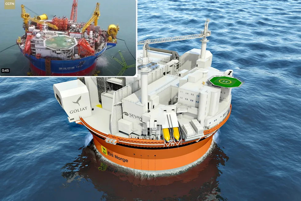 Åpnet døren for kinesisk gigant: Hevder de har kopiert Goliat-rigg | DN