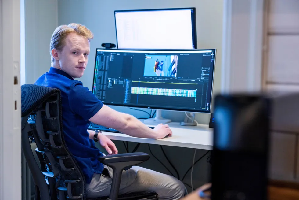 Olaf Uhre (24) har tjent flere millioner på Youtube: – Folk skjønner ...