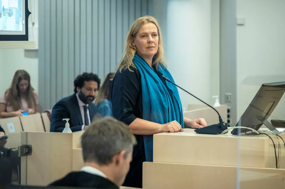 Regissør av Ways of Seeing Pia Maria Roll, har vitnet i Bertheussen ...