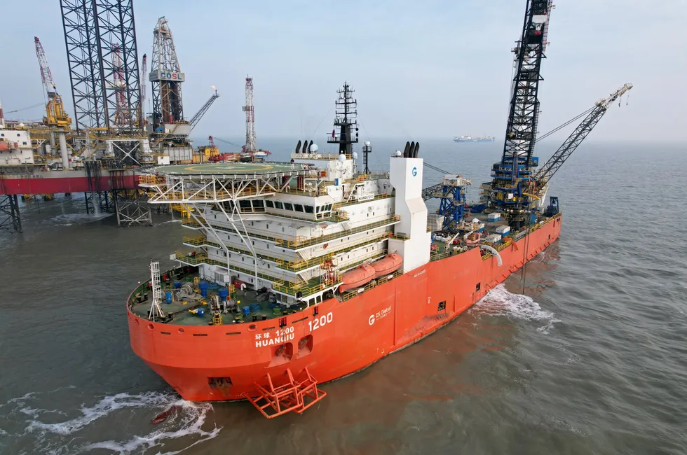 DS Global's flagship vessel takes on pipeline decommissioning offshore ...