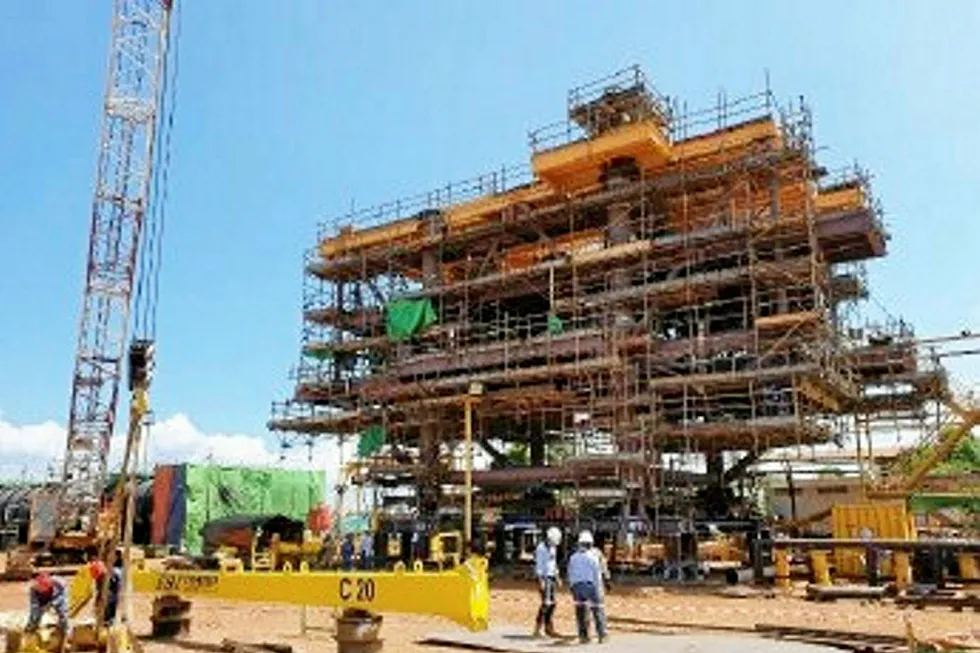 Offshore platform begins journey to Cambodia | Upstream