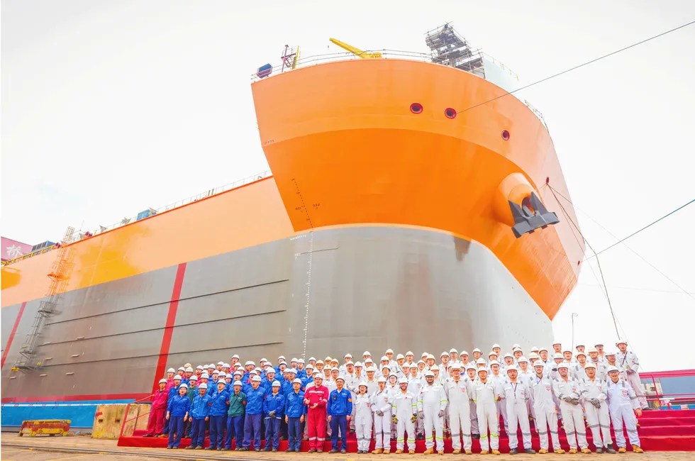 SBM Offshore's Jaguar FPSO for ExxonMobil hits the water | Upstream