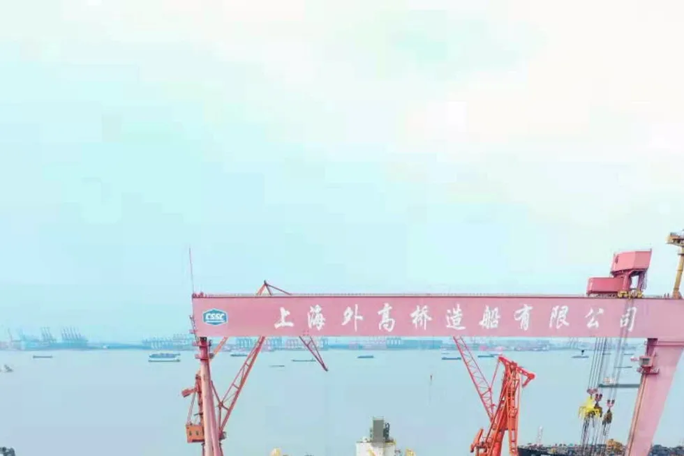 SBM's latest Fast4Ward FPSO hull hits water in Shanghai | Upstream