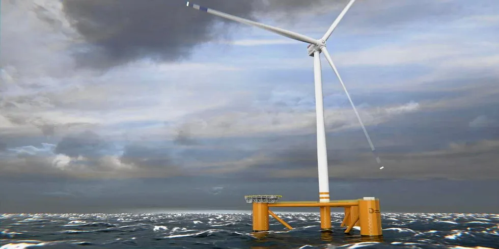 Fearless symmetry | Upscaled Odfjell floating wind giant launched to ...