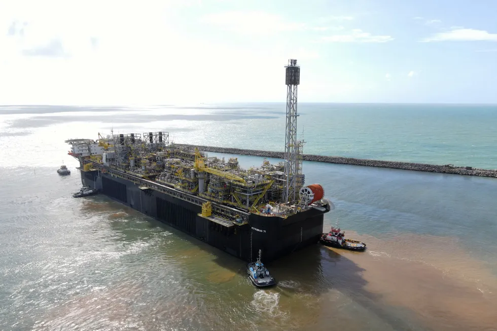 P-71 FPSO sets sail for Petrobras’ Itapu pre-salt field | Upstream