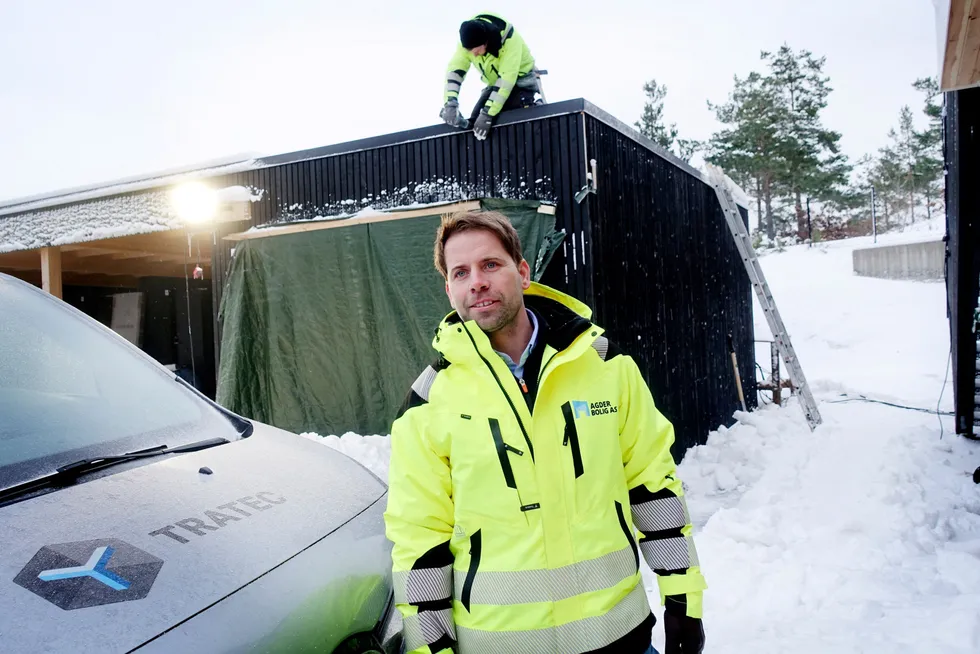 Boligbygger mot strømmen – firedoblet omsetningen | DN