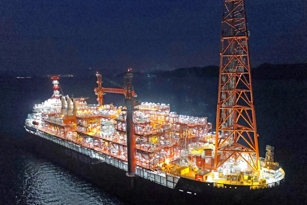 Ruby sets sail from South Korea for huge Indian deep-water project ...