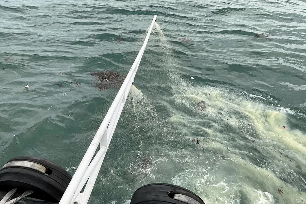 Shell's clean-up operations proceeding apace offshore Singapore | Upstream