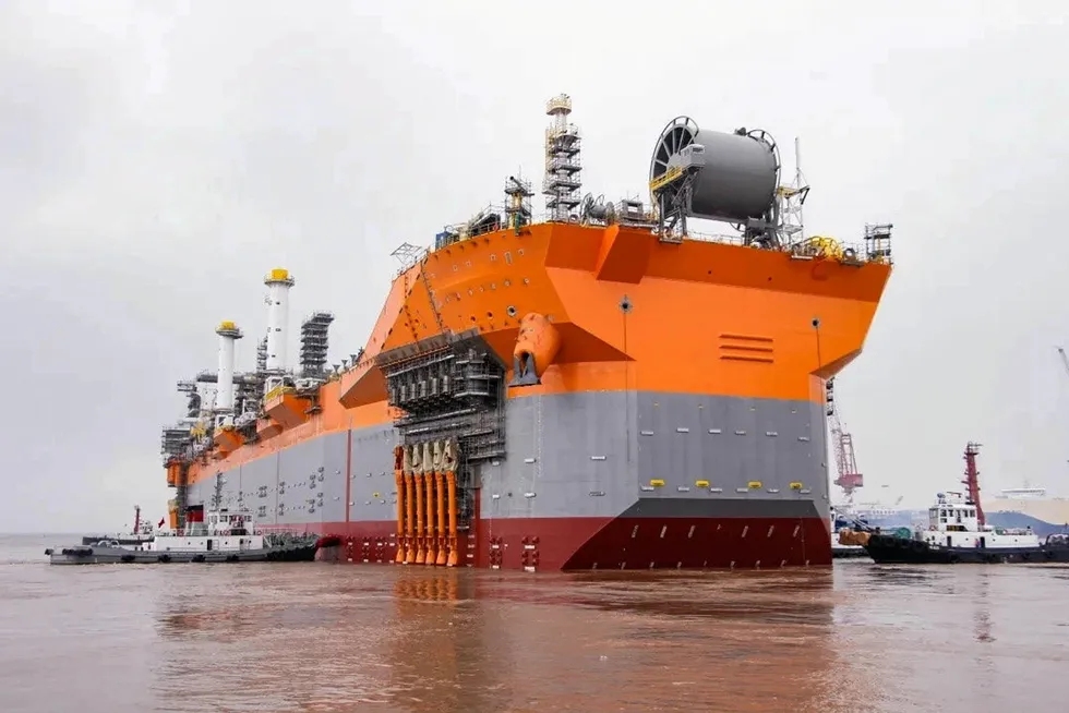 VIDEO: Brazil-bound SBM floater hits the water in China | Upstream