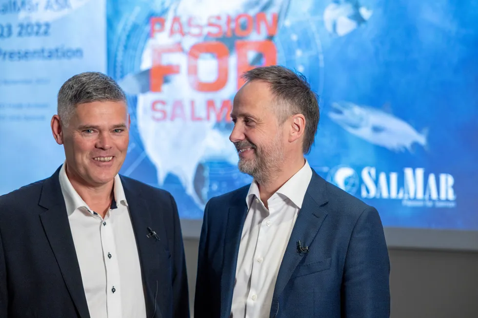 Salmar brukte «betydelig beløp» på rådgivere i fjerde kvartal | DN