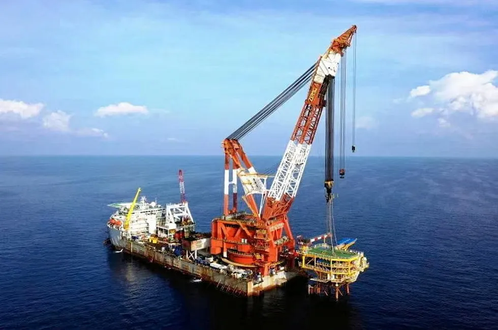 Chinese contractor completes offshore work in Gulf of Thailand | Upstream