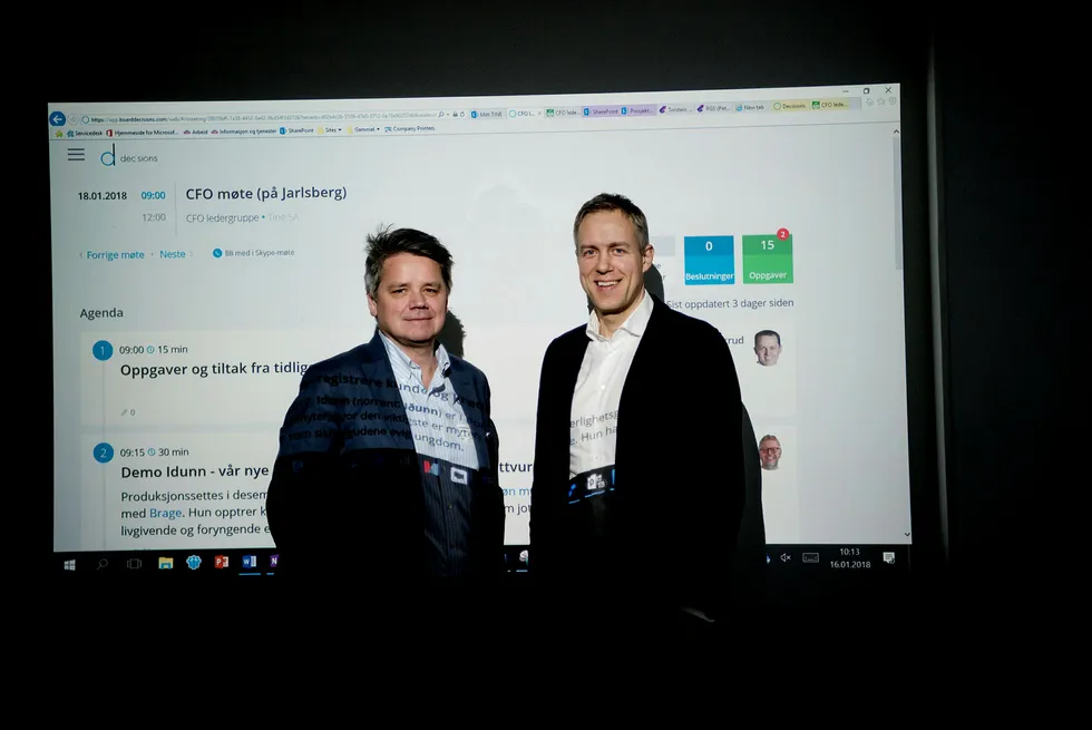 Sjekker om folk er forberedt til møter | DN