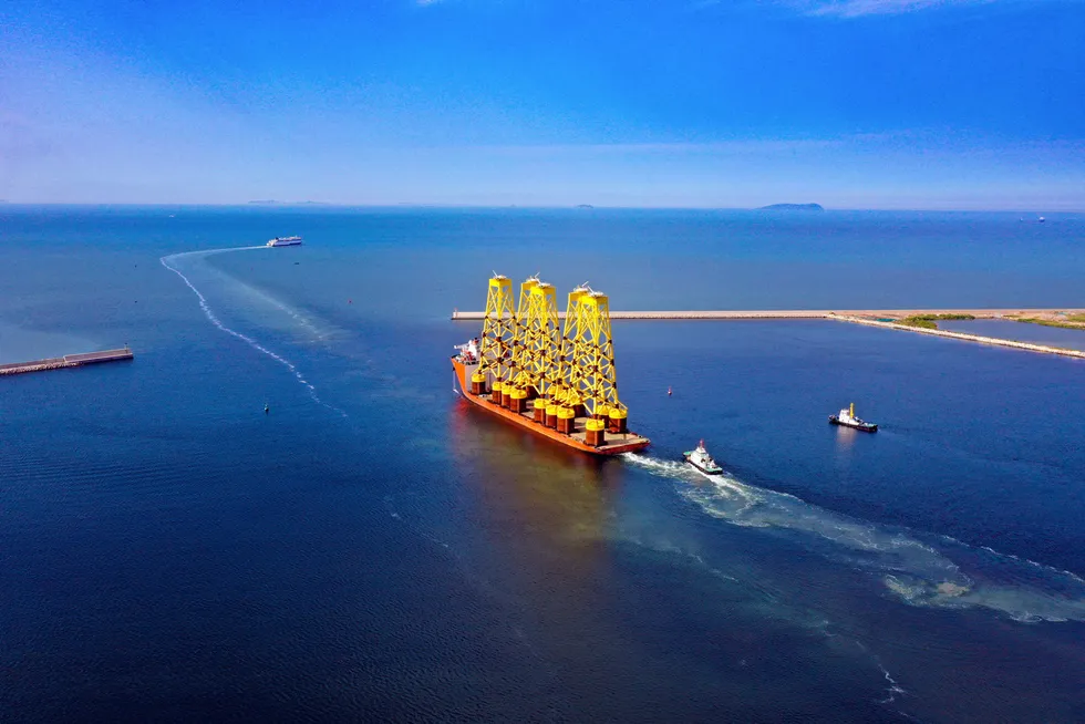 Jutal delivers final jacket foundations for TotalEnergies-led offshore ...