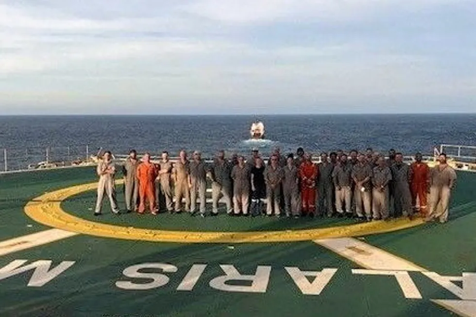 Valaris semisub gets into position for Australian offshore project ...