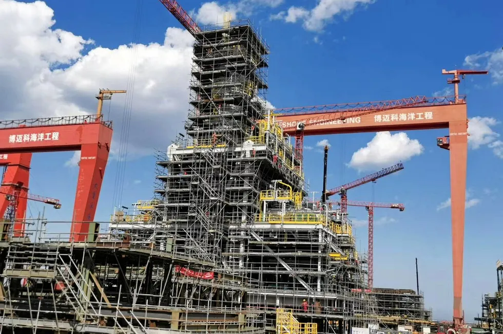 Chinese yard suspends key module contract for flagship Russian gas ...