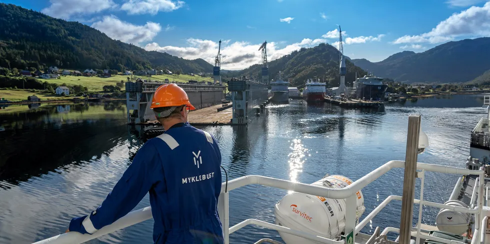 Myklebust Verft løftet omsetningen til 1,3 milliarder | Fiskeribladet