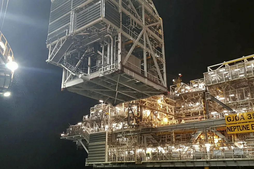 Nova module lifted on to Gjoa platform off Norway | Upstream