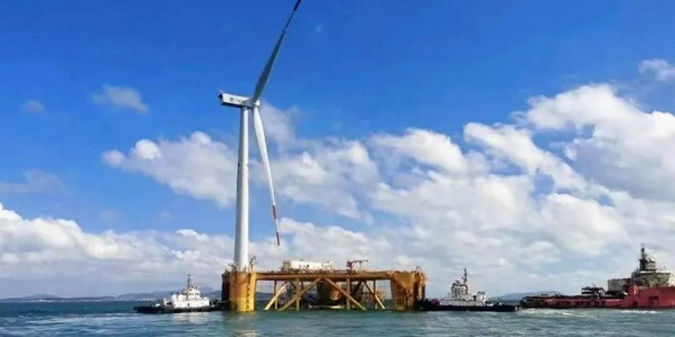 China claims first as all-in-one floating wind, solar and fish farming ...