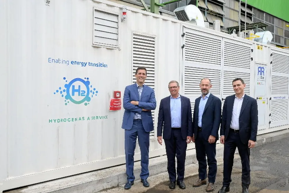 Italian steelmaker to produce and burn green hydrogen for hot-rolled ...
