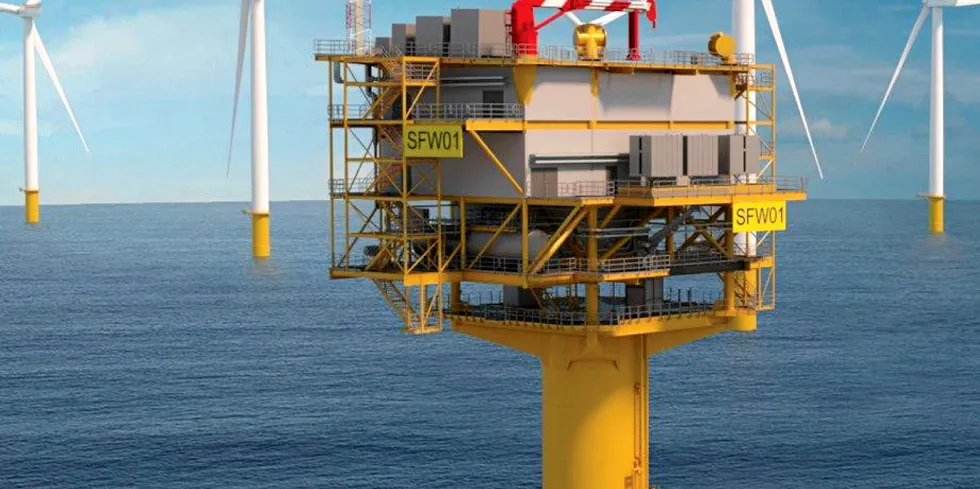 First US-made offshore wind substation completed for Orsted-Eversource ...