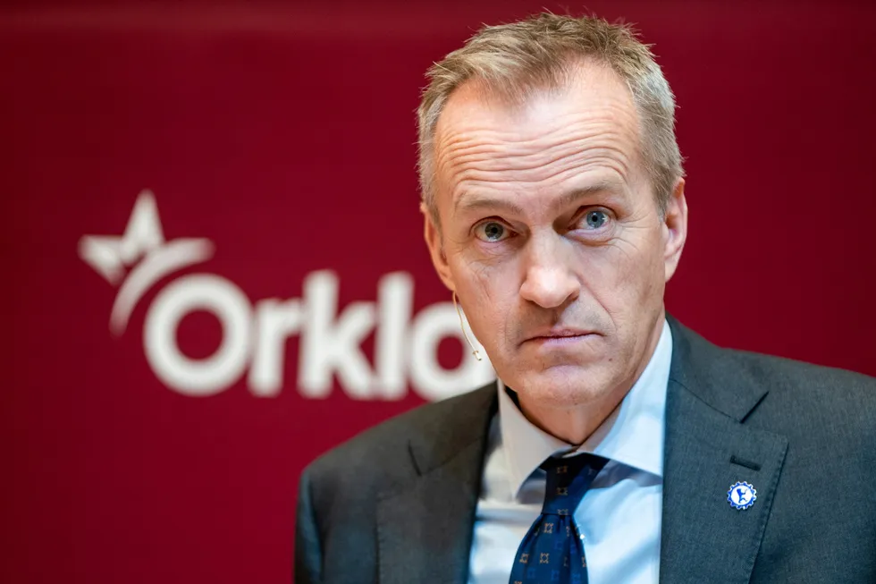 Orkla-sjef Nils K. Selte fikk åtte mill. kroner for ni måneders arbeid ...