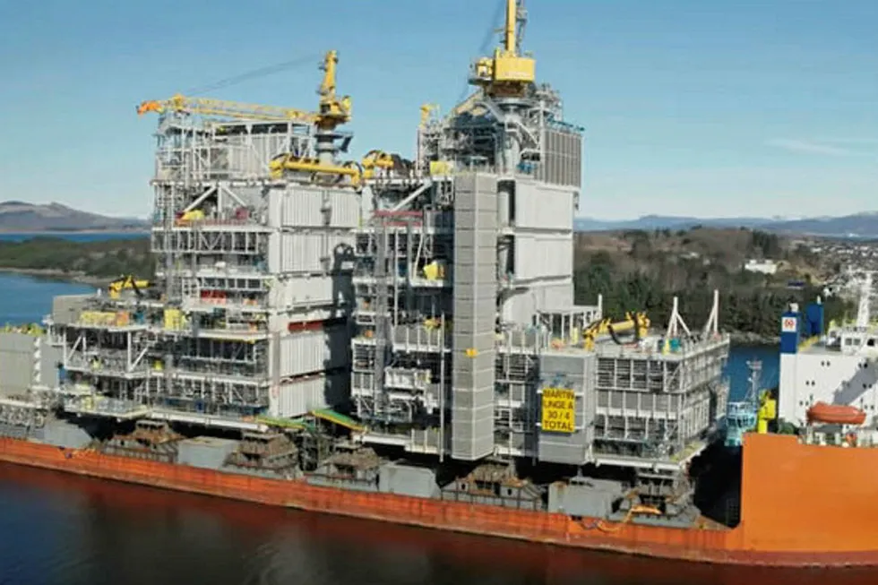 Martin Linge topsides arrives in Norway | Upstream