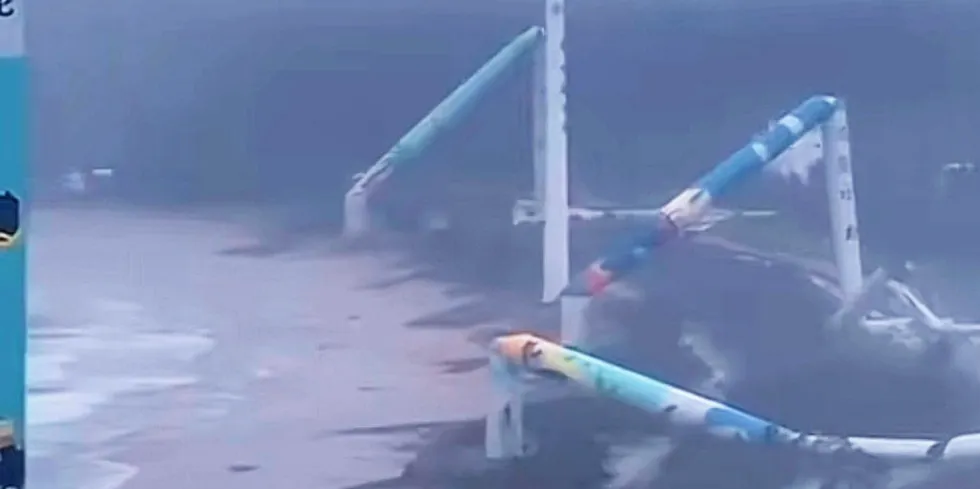 'Super typhoon' devastates wind farm on Chinese coast | Recharge