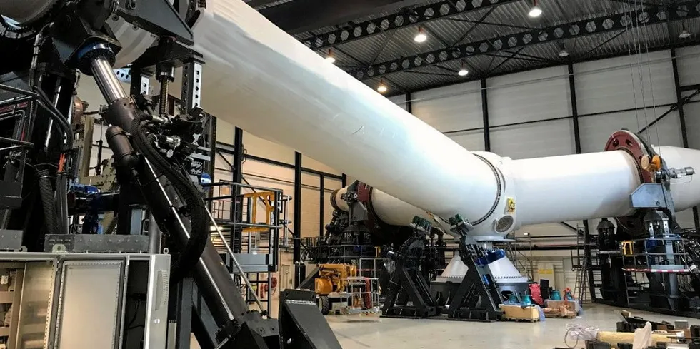 Star turn | LM Wind Power opens 'largest of its kind' rotor test rig ...