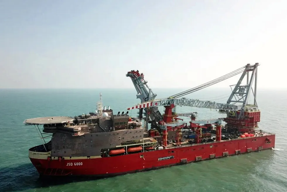 Chinese yard completes sea trial for deep-water pipelay vessel | Upstream
