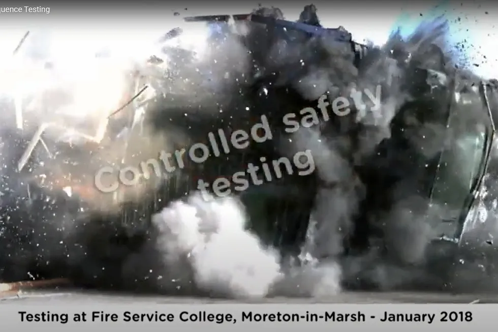 Long-suppressed hydrogen explosion risk report and video released after ...