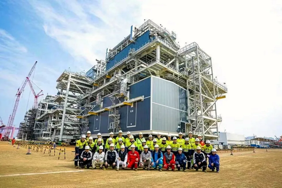 COOEC nears completion of LNG Canada modules | Upstream