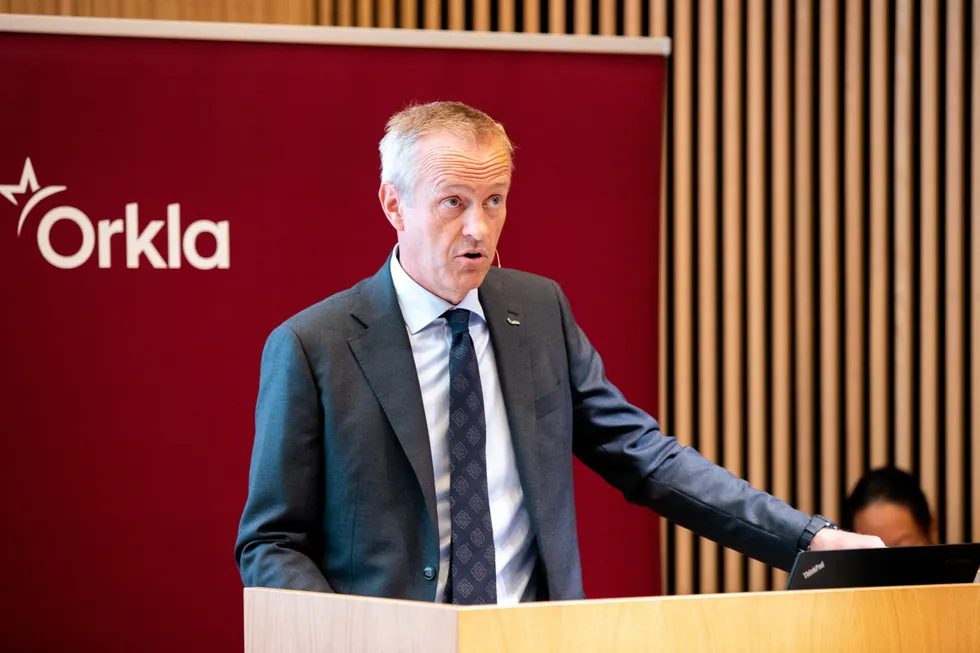 Orkla-sjefen om prisdebatten: – Vi kan ikke beskyldes for å være ...