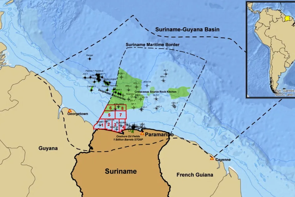 Suriname launches shallow-water round promising link to 'golden lane ...