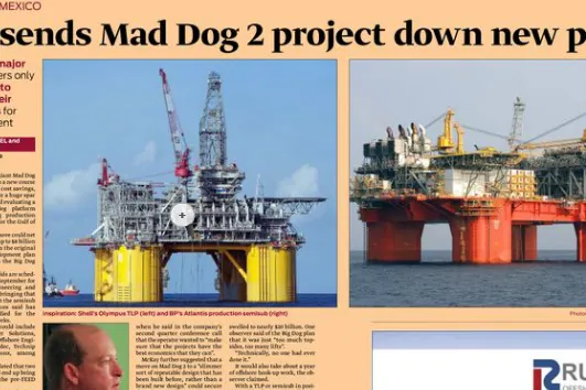 BP takes new track with Mad Dog 2 | Upstream