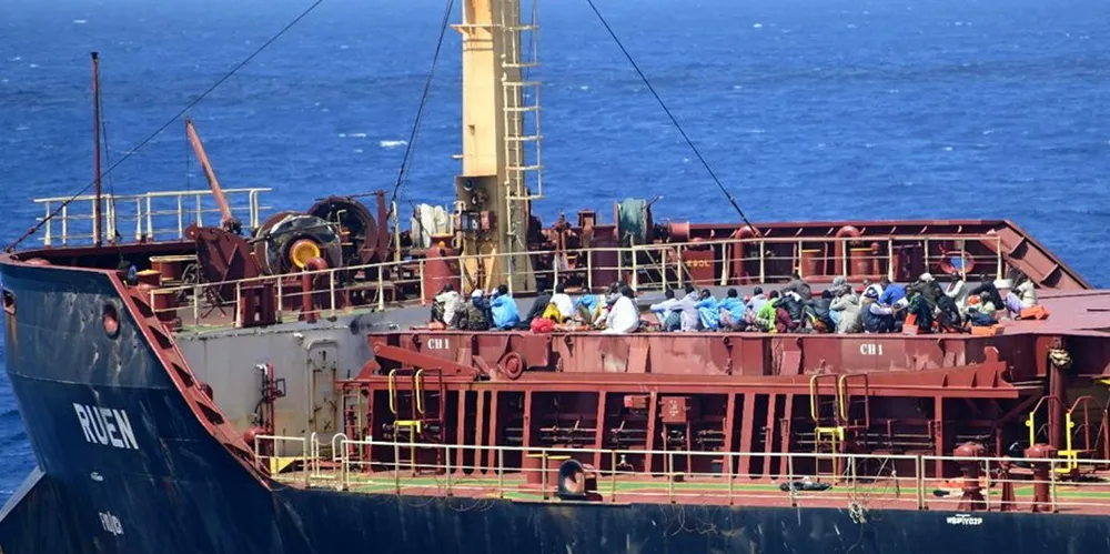 Cornered pirates surrender as Indian Navy rescues 17 hostage seafarers ...