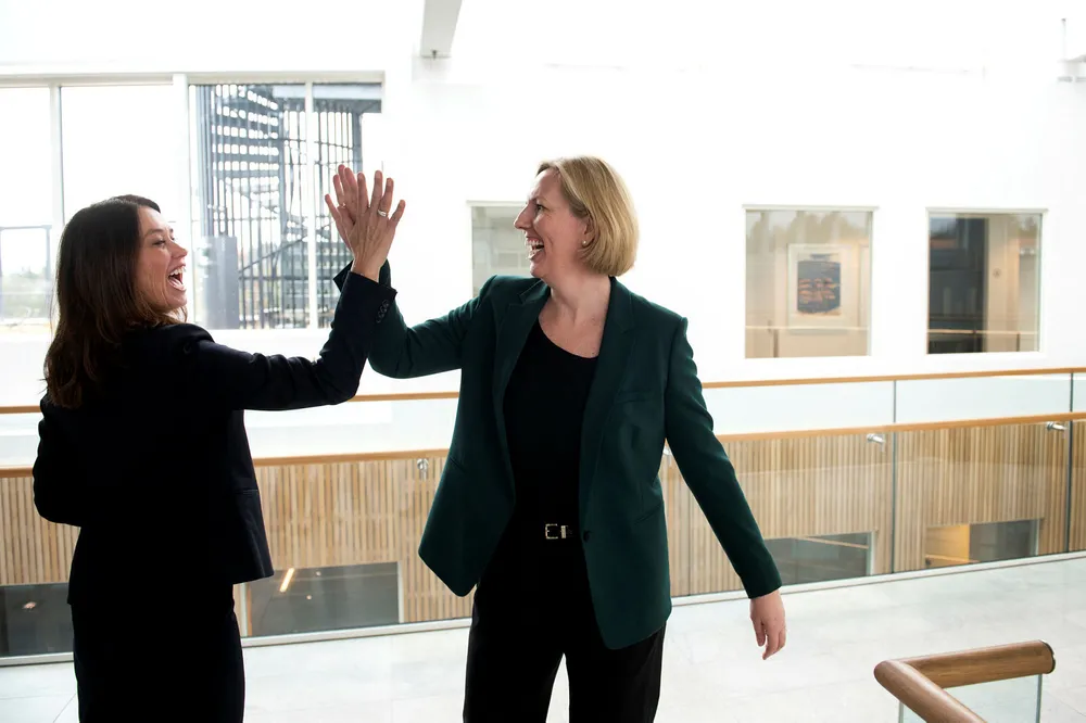 «High five» for digitalisering i Kongsberggruppen og Shell | DN