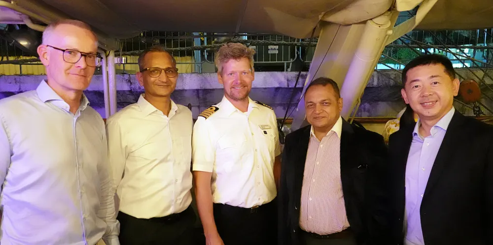 In pictures: Womar celebrates 15th anniversary on board a luxury tall ship