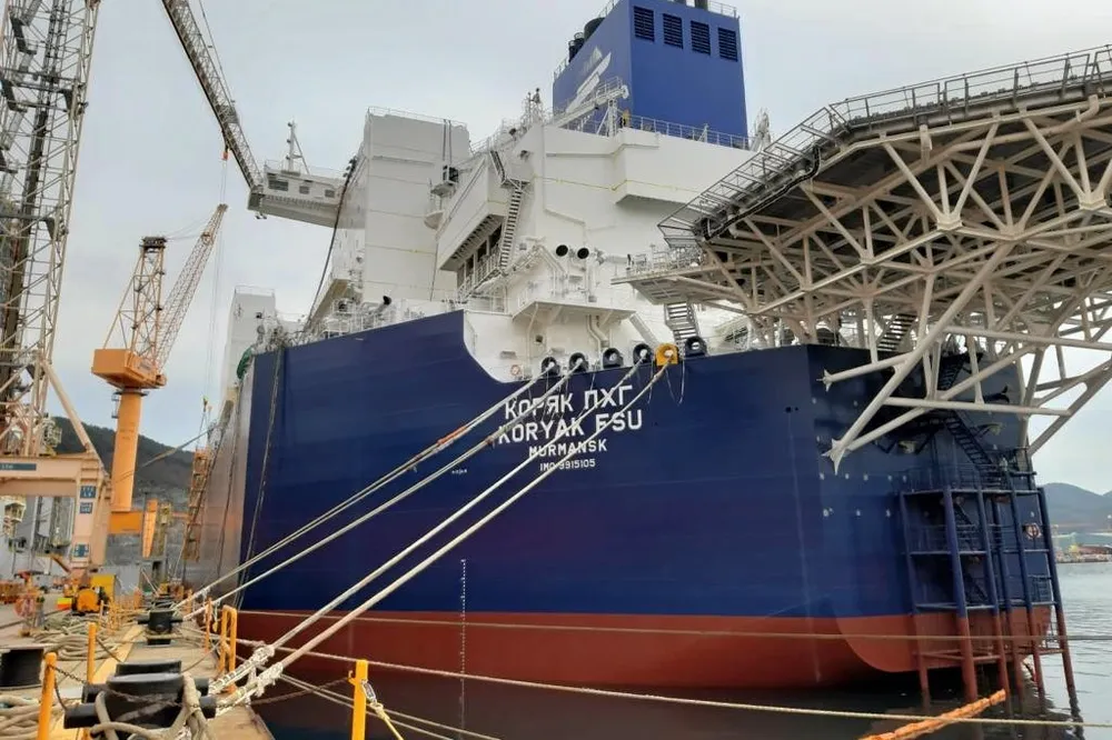 Sanctioned LNG shadow ship offloads cargo after five months