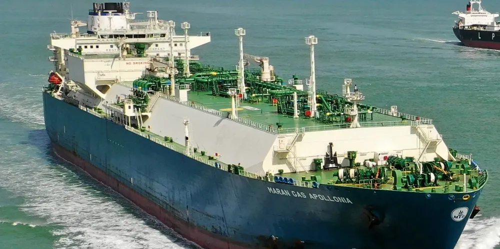 Maran Gas Maritime LNG carrier books in for containment system repairs