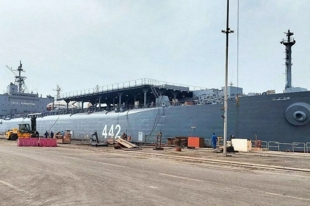 Iran converts MR tanker into naval ship to boost drone capability